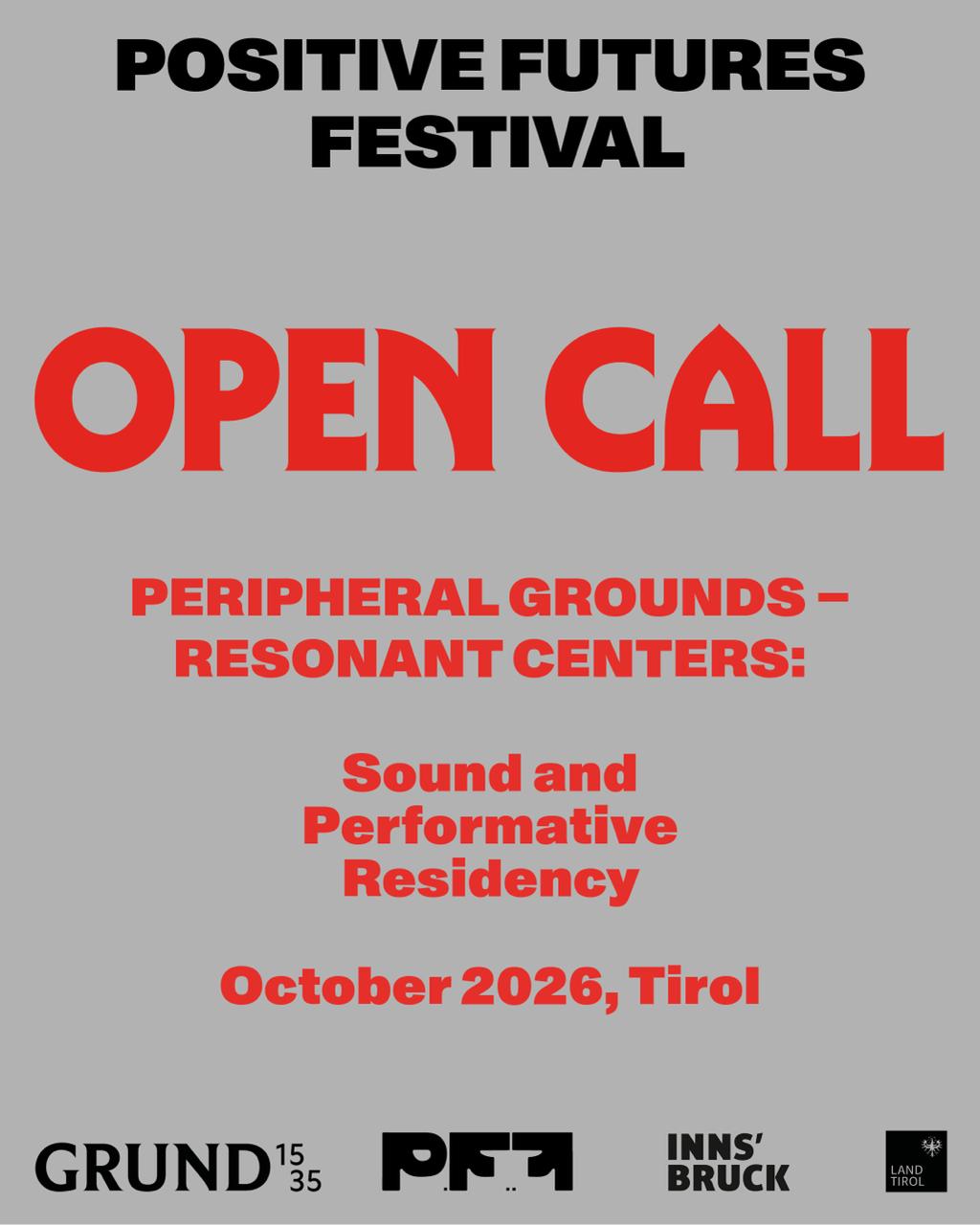 OPEN CALL: peripheral grounds – resonant centers – grund1535